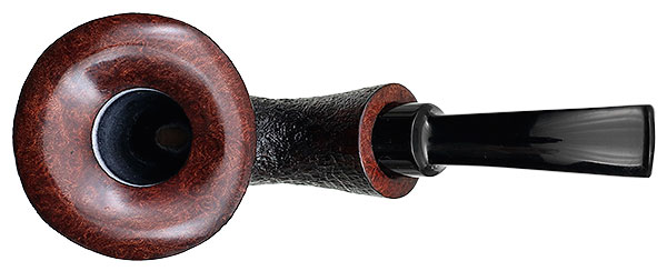 Davide Iafisco: Sandblasted Bent Dublin Tobacco Pipe