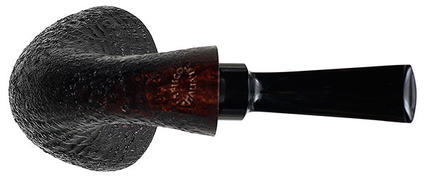 Davide Iafisco: Sandblasted Bent Dublin Tobacco Pipe