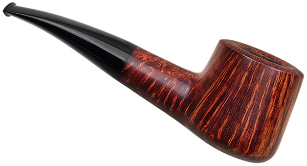 Davide Iafisco: Smooth Bent Pot (Gr 6) Tobacco Pipe