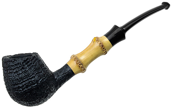 New Pipes » Li Zhesong » Sandblasted Bent Egg with Bamboo