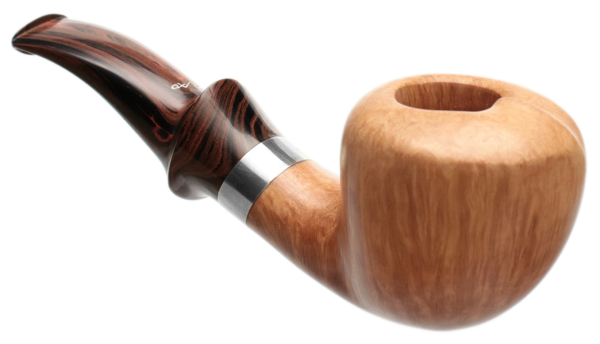 Tao Smooth Natural Acorn with Silver | Buy Tao Tobacco Pipes at ...