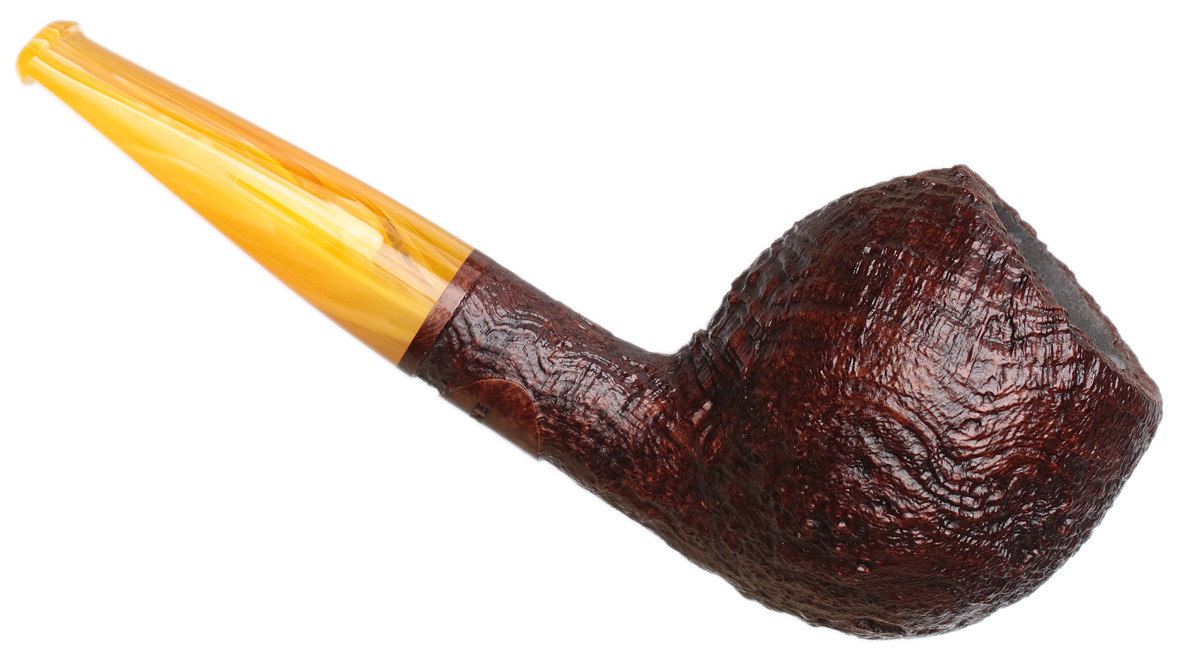 New Pipes » Moonshine » Leather Sandblasted Devil Anse