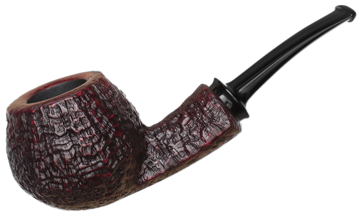 New Pipes » Ryan Alden » Sandblasted Bent Apple (Queen of Hearts)