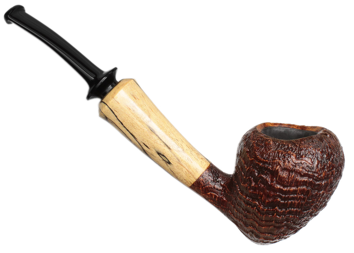 Yuwei Sandblasted Acorn with Spalted Maple