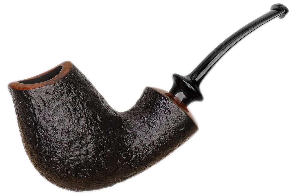GH Zhang Dark Sandblasted Bent Brandy (Ping Zhan) (11) (2024)