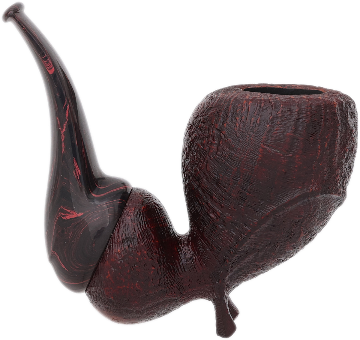 GH Zhang Red Sandblasted Freehand Sitter (Boris Starkov) (03) (2025)