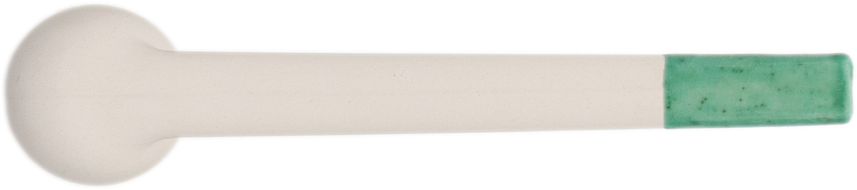 Canadian One with Glazed Mouthpiece - Clarin Clay Pipes
