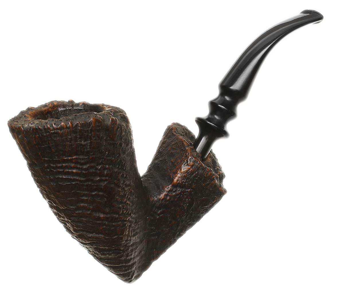 Danish Estate Ben Wade Danish Hand Model Sandblasted Freehand (100)