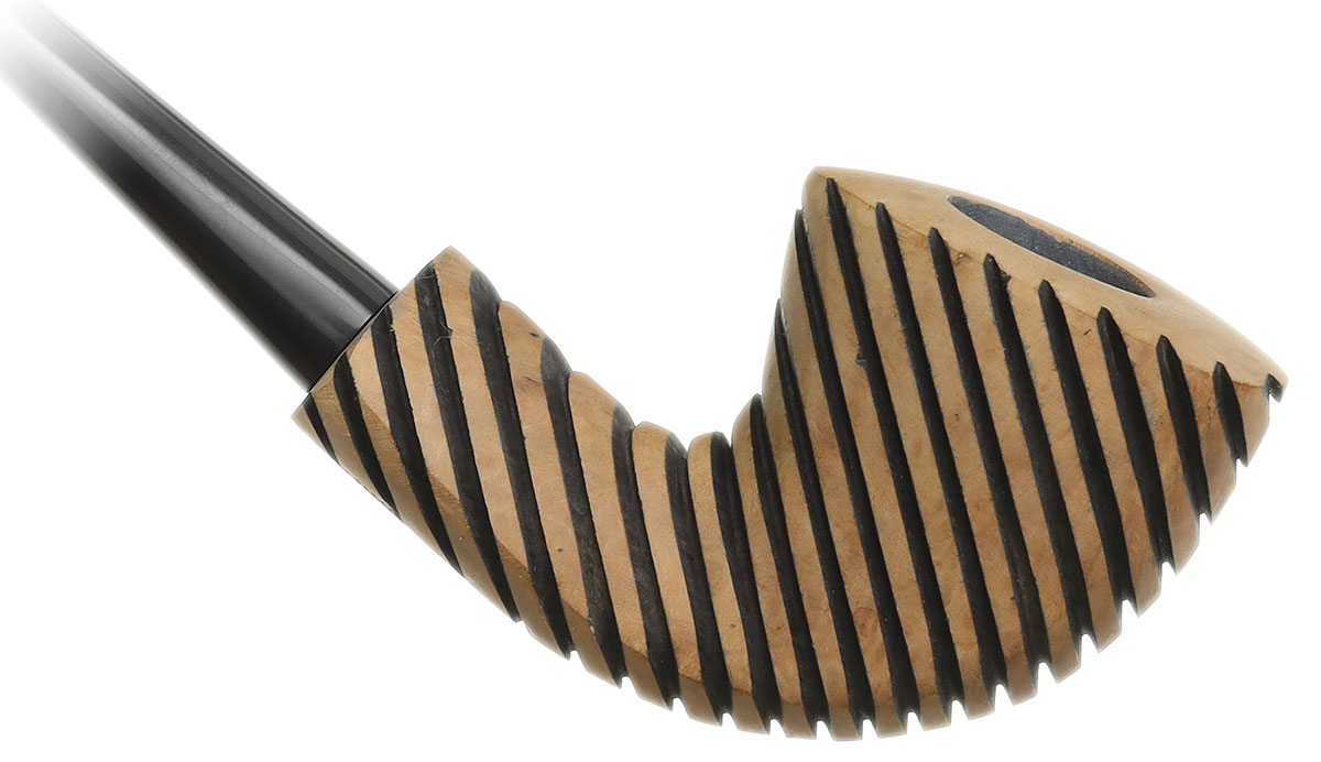 Danish Estates: Nording Hunting Pipe Carved Zebra (2016) (Unsmoked ...