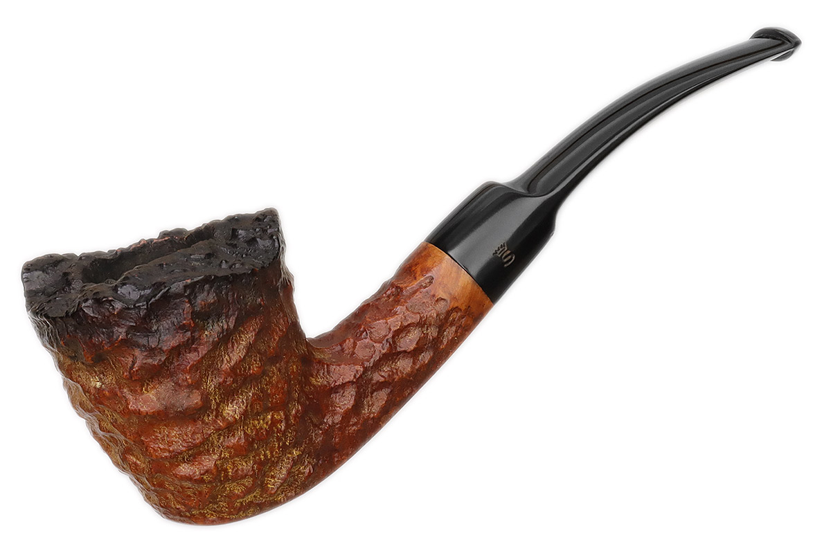 Danish Estate Stanwell Hand Made Rusticated (63) (Regd.) (1948-1960s)