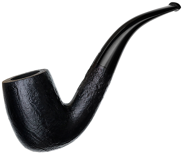 English Estates Savory's Argyll Sandblasted Bent Billiard (189 ...