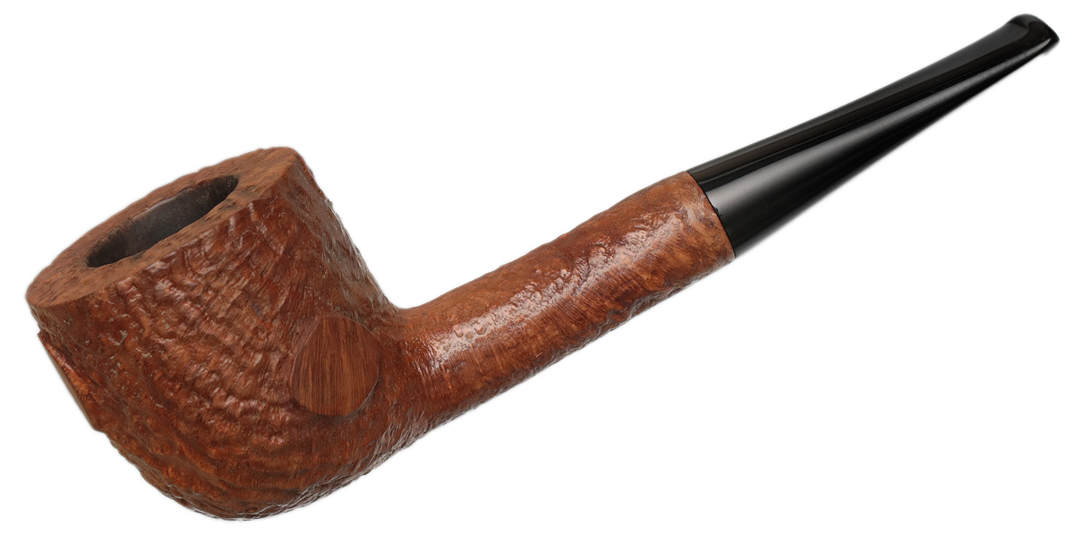 English Estate Sasieni Pickwick Partially Sandblasted Pot (58)