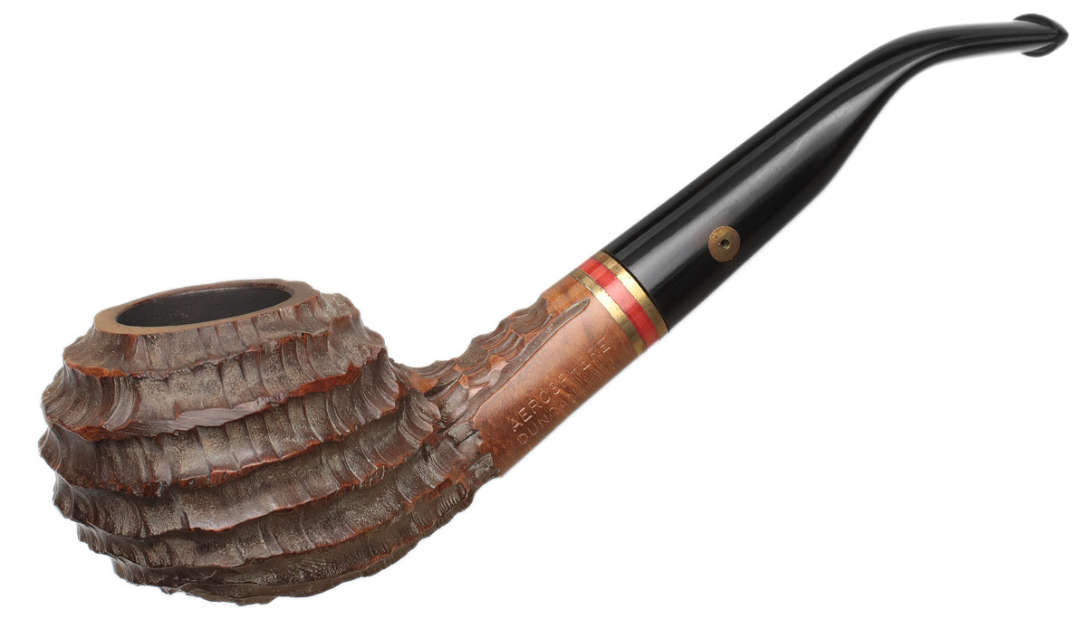 English Estate Duncan-Hill Aerosphere Rusticated Bent Apple (Unsmoked)