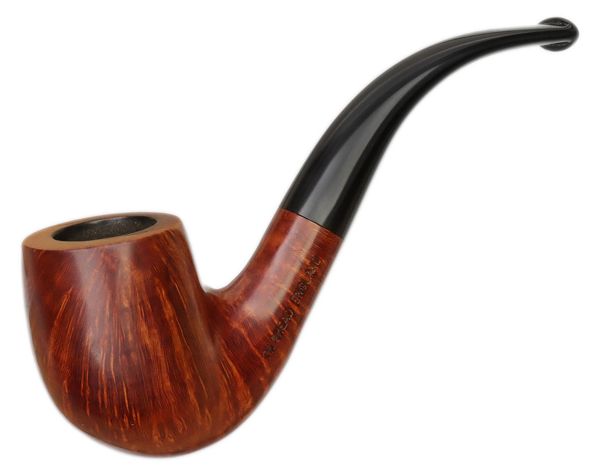 English Estates: Tilshead Smooth Bent Billiard Tobacco Pipe