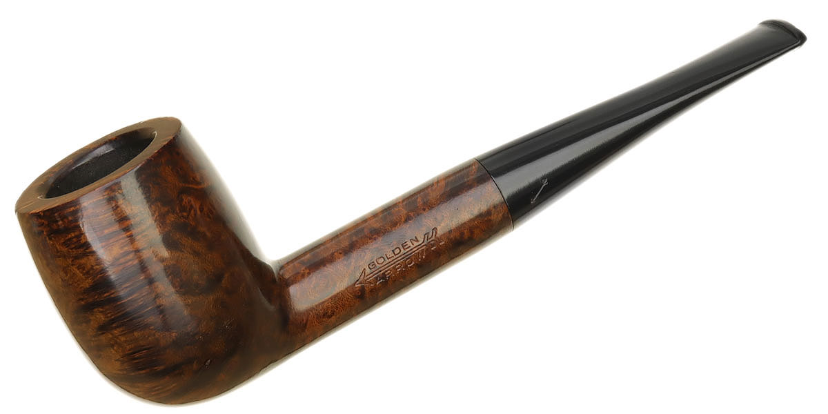 English Estate Golden Arrow Smooth Billiard (185) (by Comoy