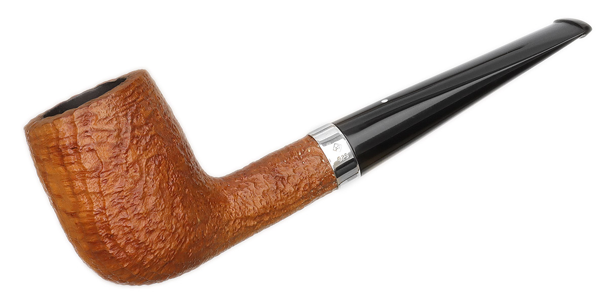Estate Pipes » English Estates » Dunhill Tanshell with Silver (4103) (1990)
