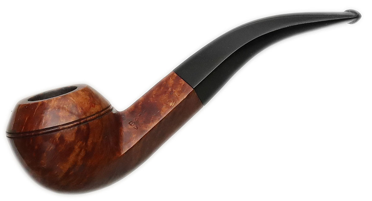 English Estates: Barclay-NZ Smooth Bent Bulldog Tobacco Pipe