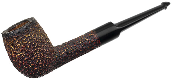 Irish Estate Peterson Meerschaum Rusticated Billiard (106s) (P-Lip)