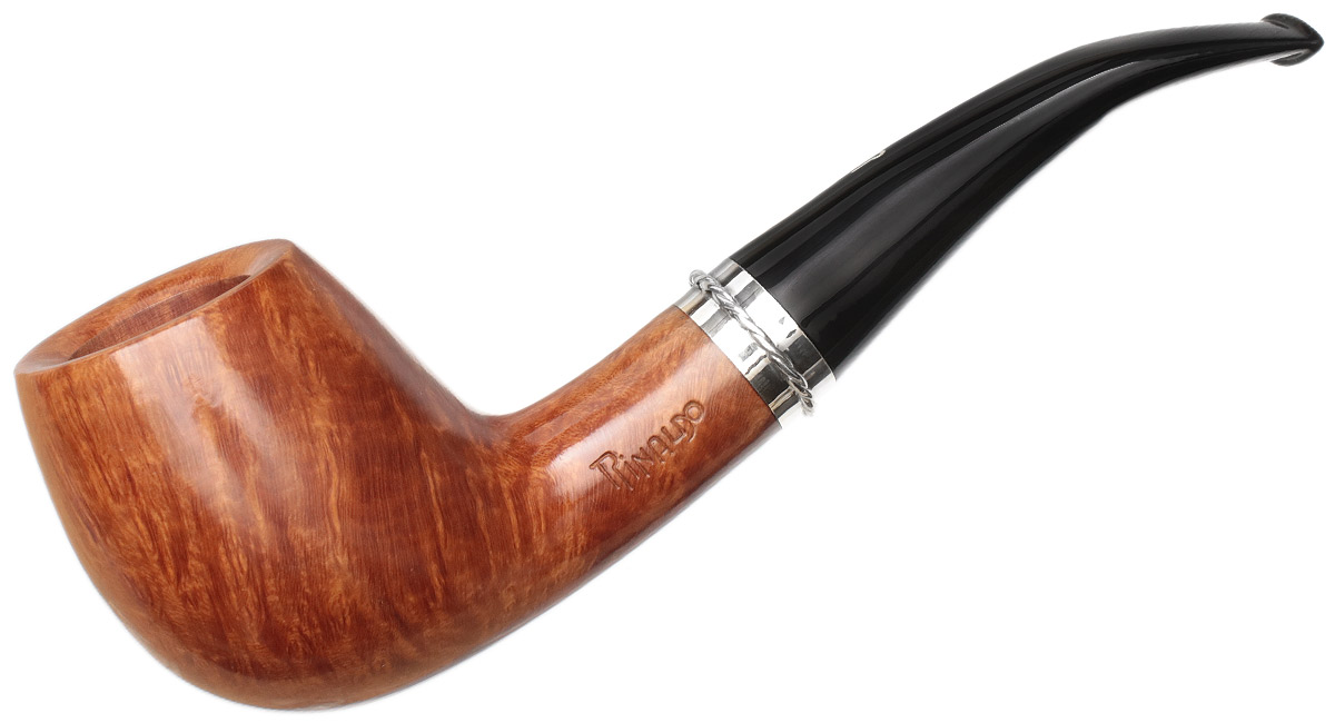 Italian Estates Rinaldo Triade Bent Billiard with Silver (2) (YYY ...