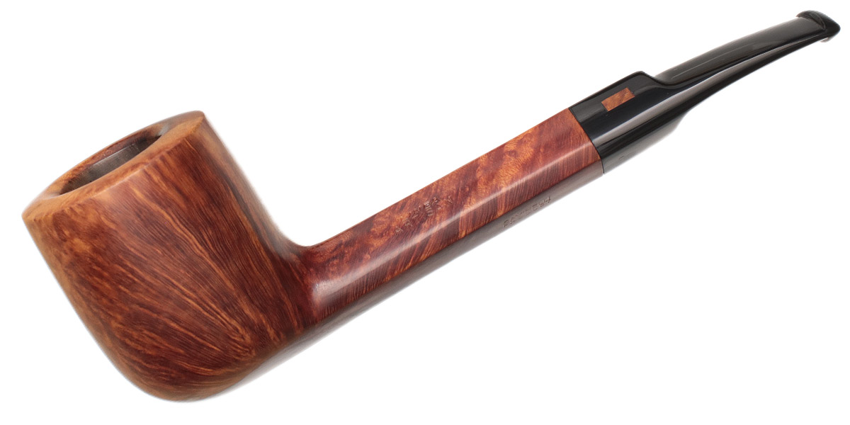 Italian Estate Savinelli Linea Artisan Smooth Bent Billiard (6mm)