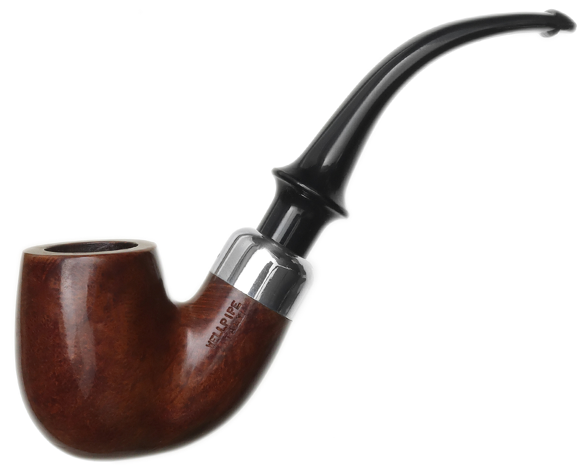 Italian Estate Wellpipe Smooth Bent Billiard (Unsmoked)