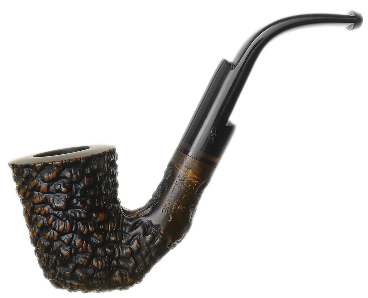 Italian Estate Aldo Velani Radica Rusticated Bent Dublin