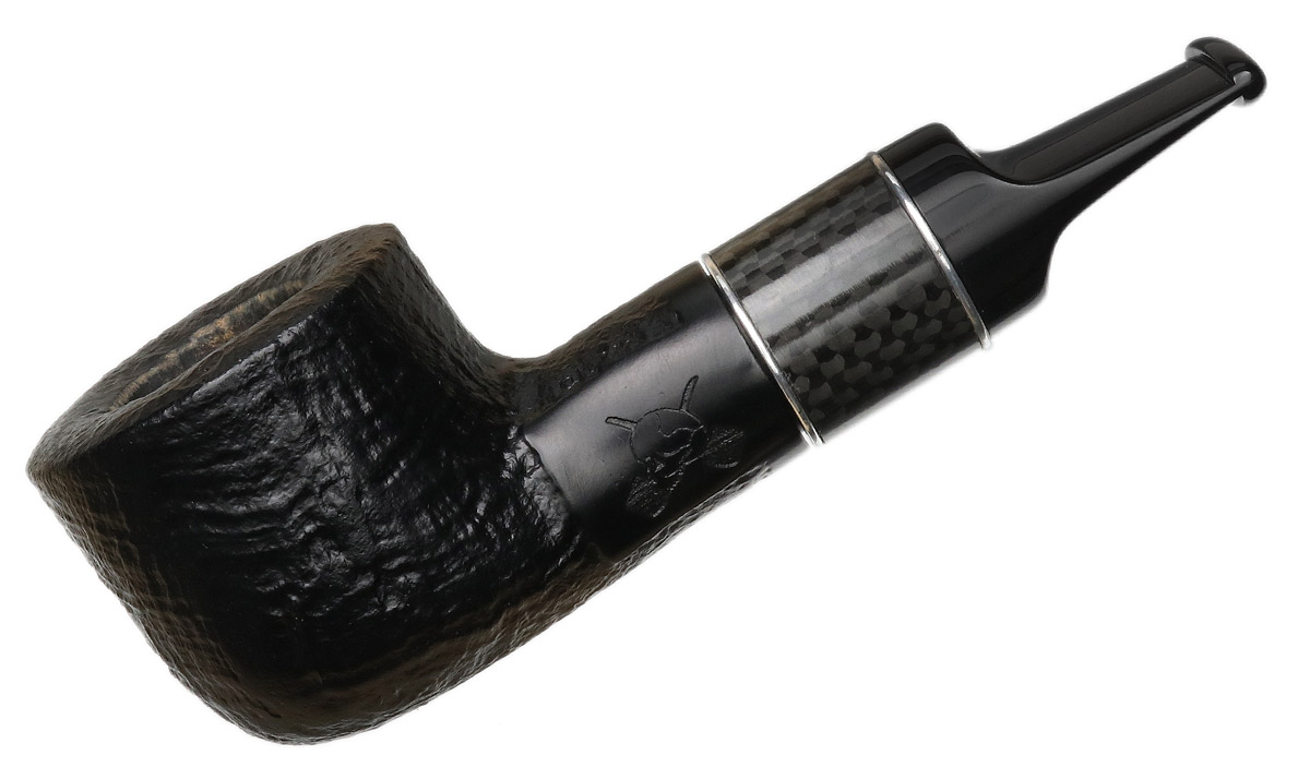 American Estate Dagner Sandblasted Reverse Calabash Pot with Carbon ...