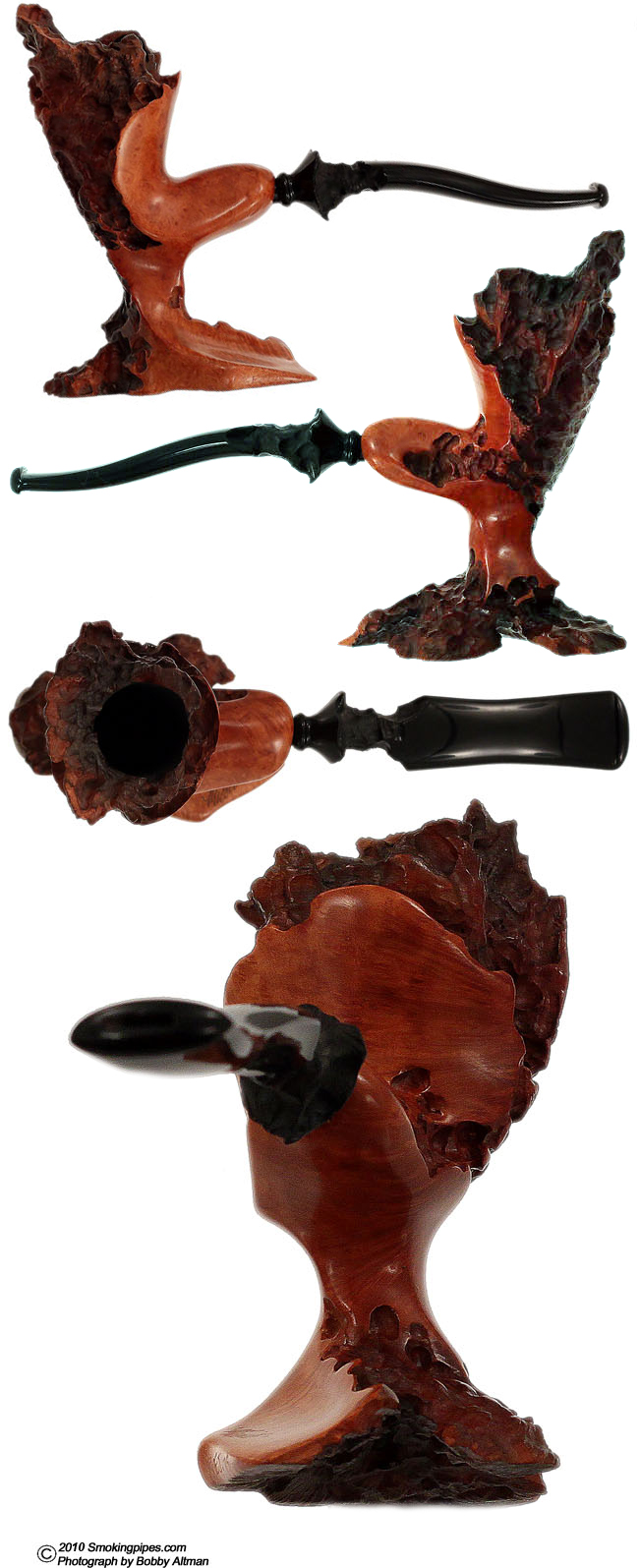American Estate Micoli Partially Rusticated Freehand Sitter (Unsmoked)