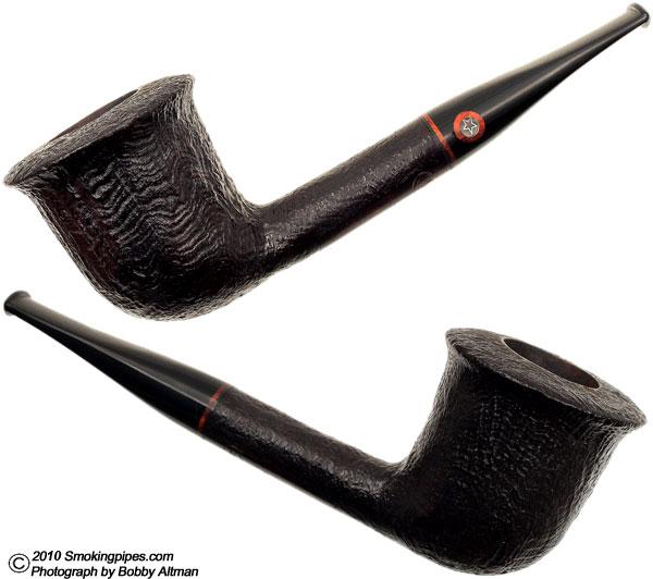 American Estate American Smoking Pipe Sandblasted Dublin (MT) (3-92)