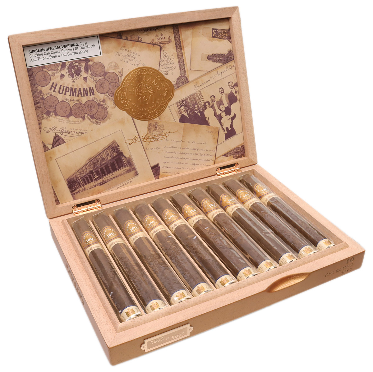 H. Upmann 180th Anniversary - H. Upmann | Smokingpipes.com
