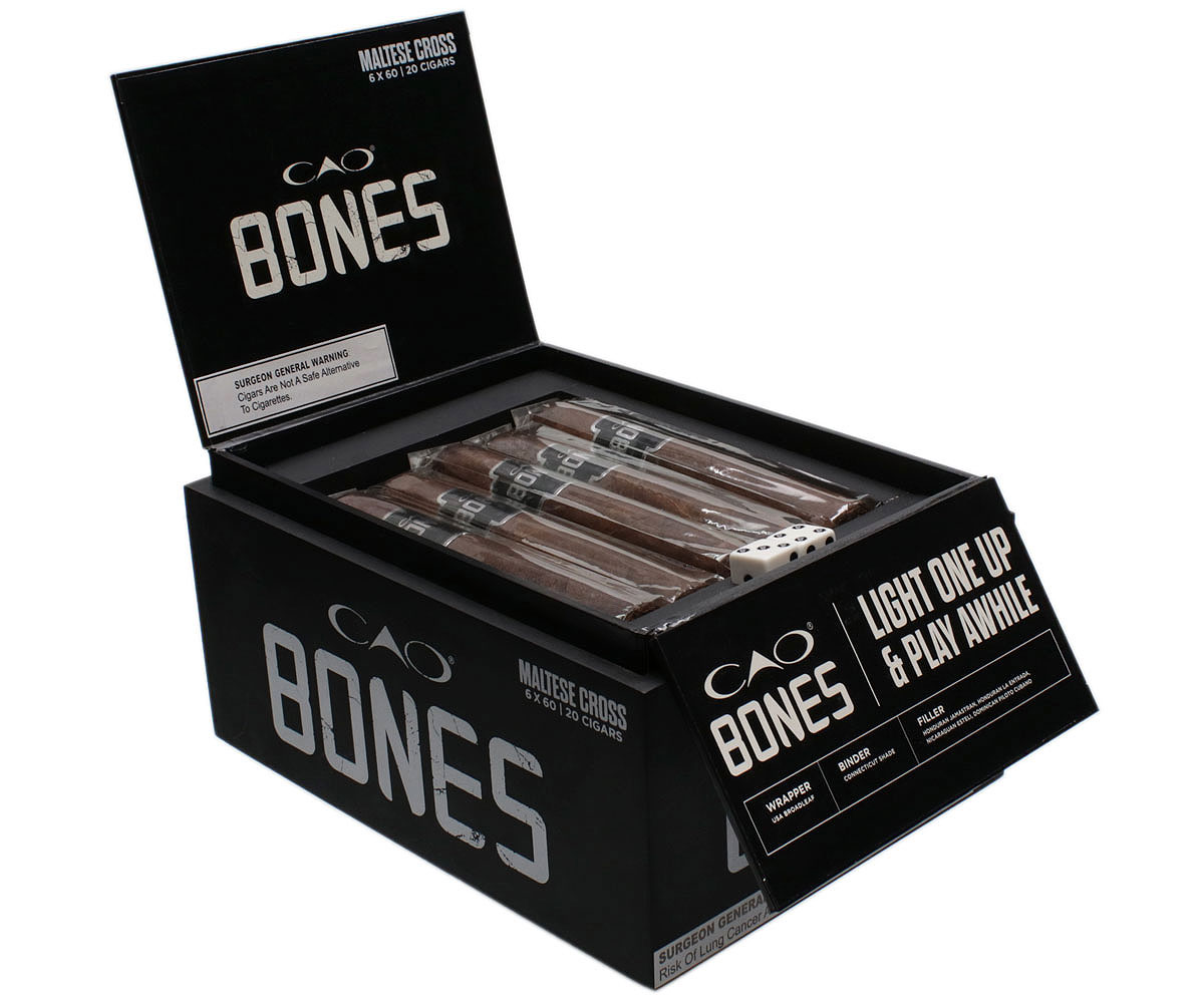 Bones Maltese Cross - CAO Cigars | Smokingpipes.com