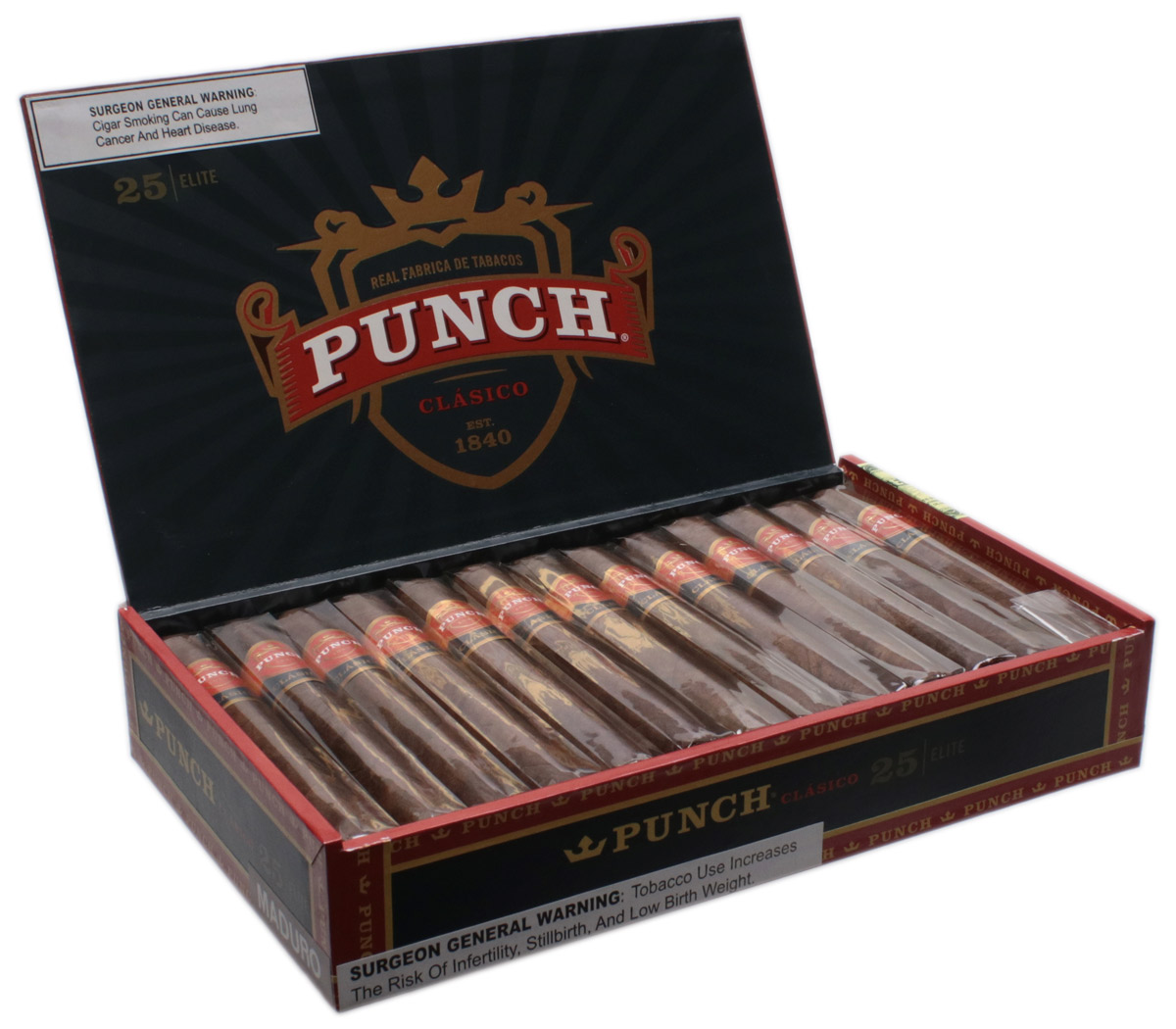 Clasico Maduro Elites - Punch Cigars | Smokingpipes.com