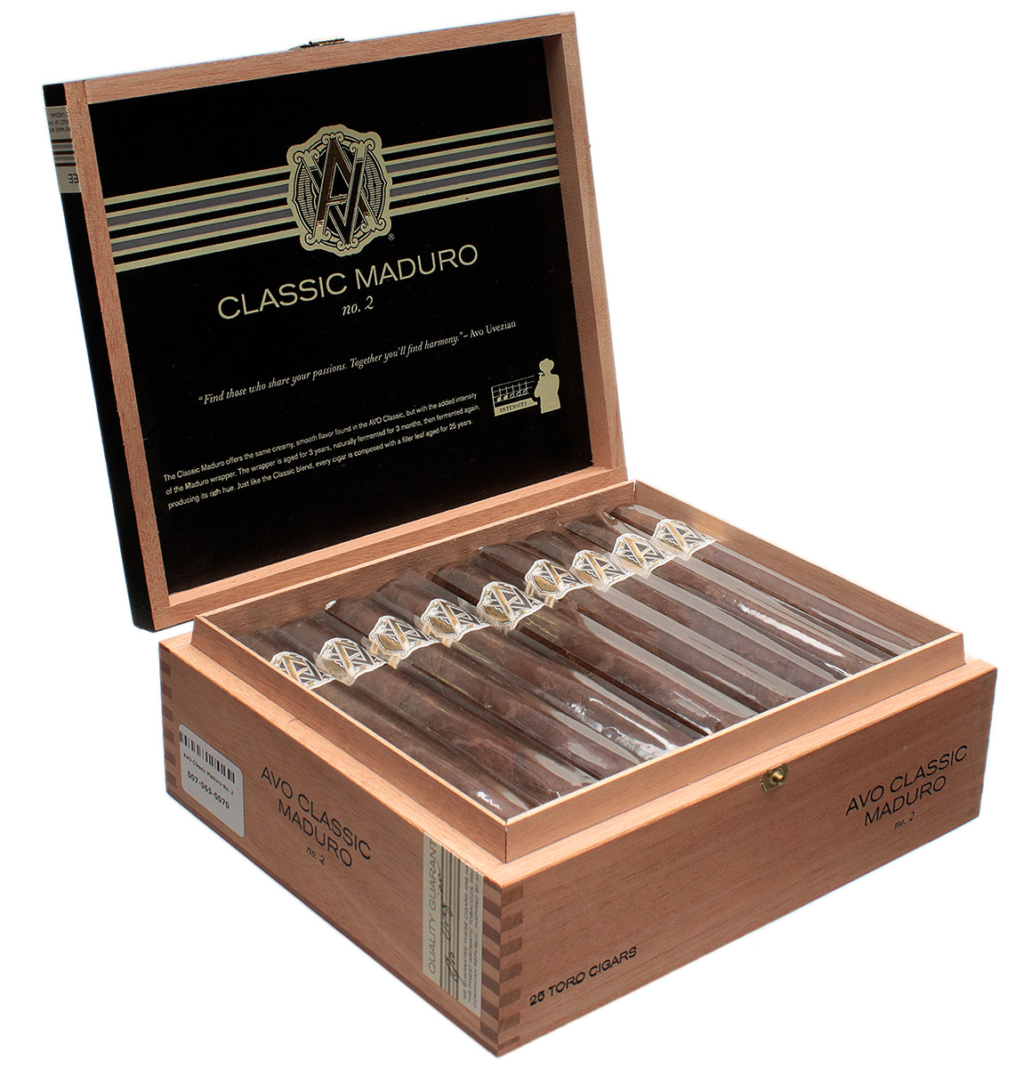 Classic Maduro No. 2 - Avo Cigars | Smokingpipes.com