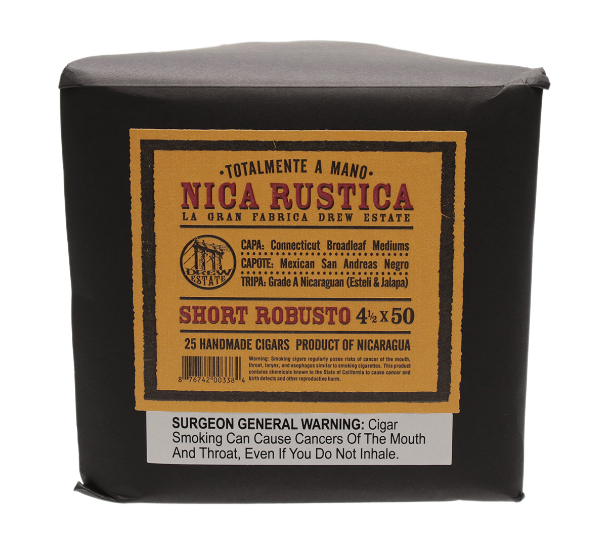 Nica Rustica Short Robusto - Drew Estate Cigars | Smokingpipes.com