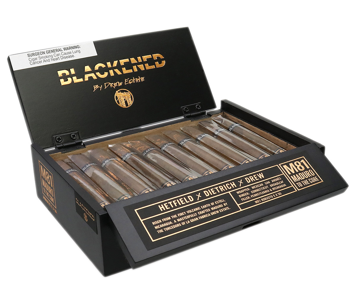 Blackened M81 Robusto - Drew Estate Cigars | Smokingpipes