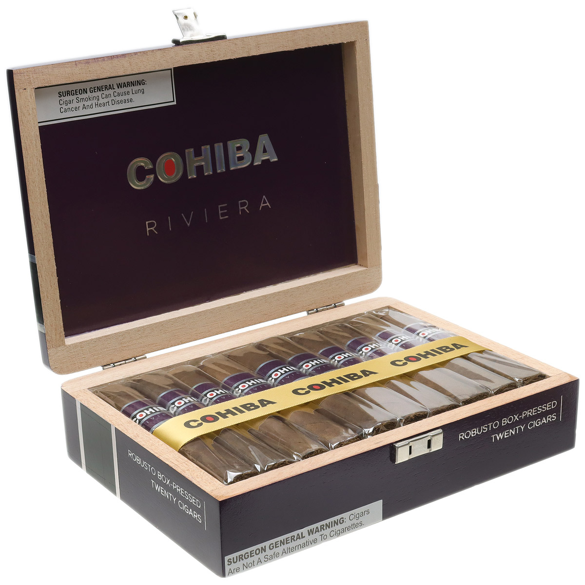 Riviera Robusto Box-Pressed - Cohiba Cigars | Smokingpipes