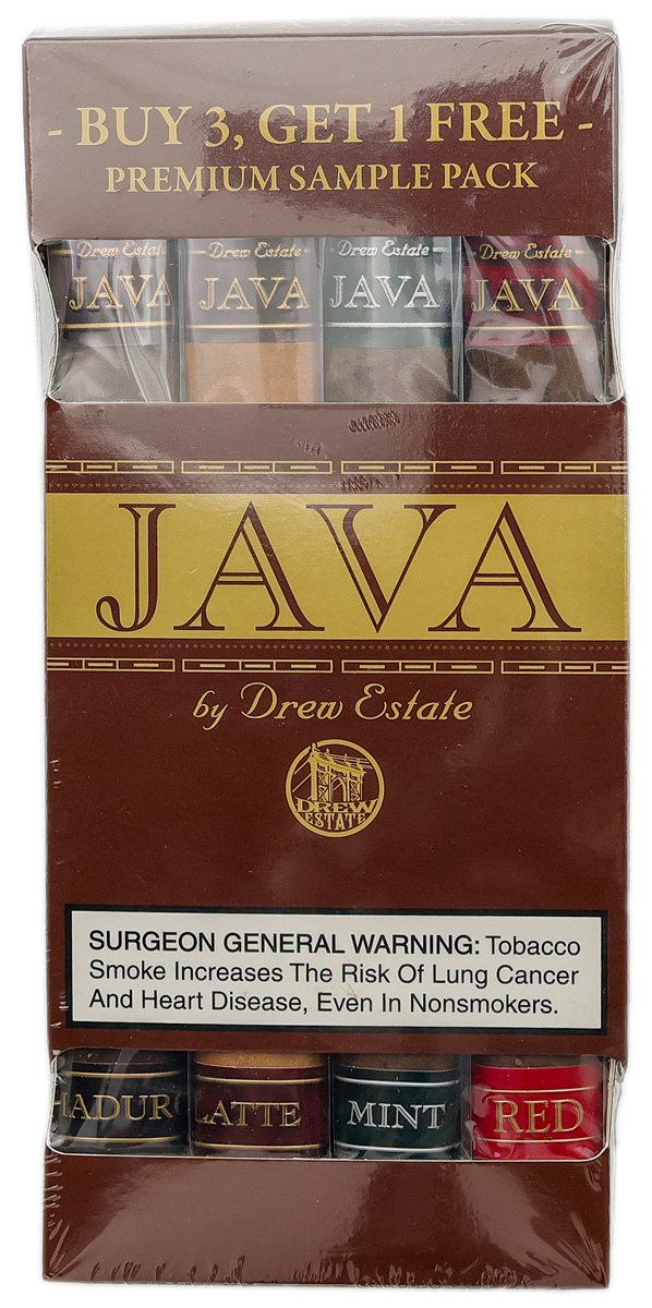 Java Sampler (4 Pack) - Rocky Patel Cigars | Smokingpipes