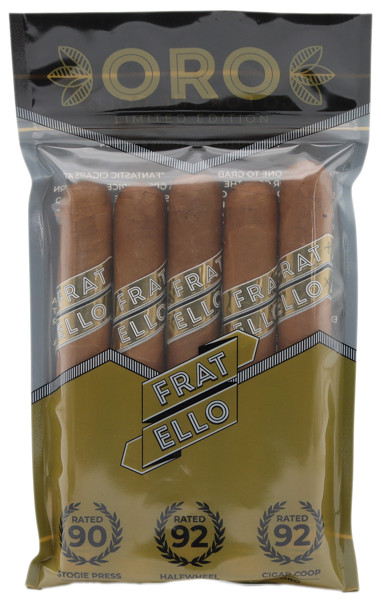 Fratello Oro 5 Cigar Toro Fresh Pack - Cigar Sampler Packs