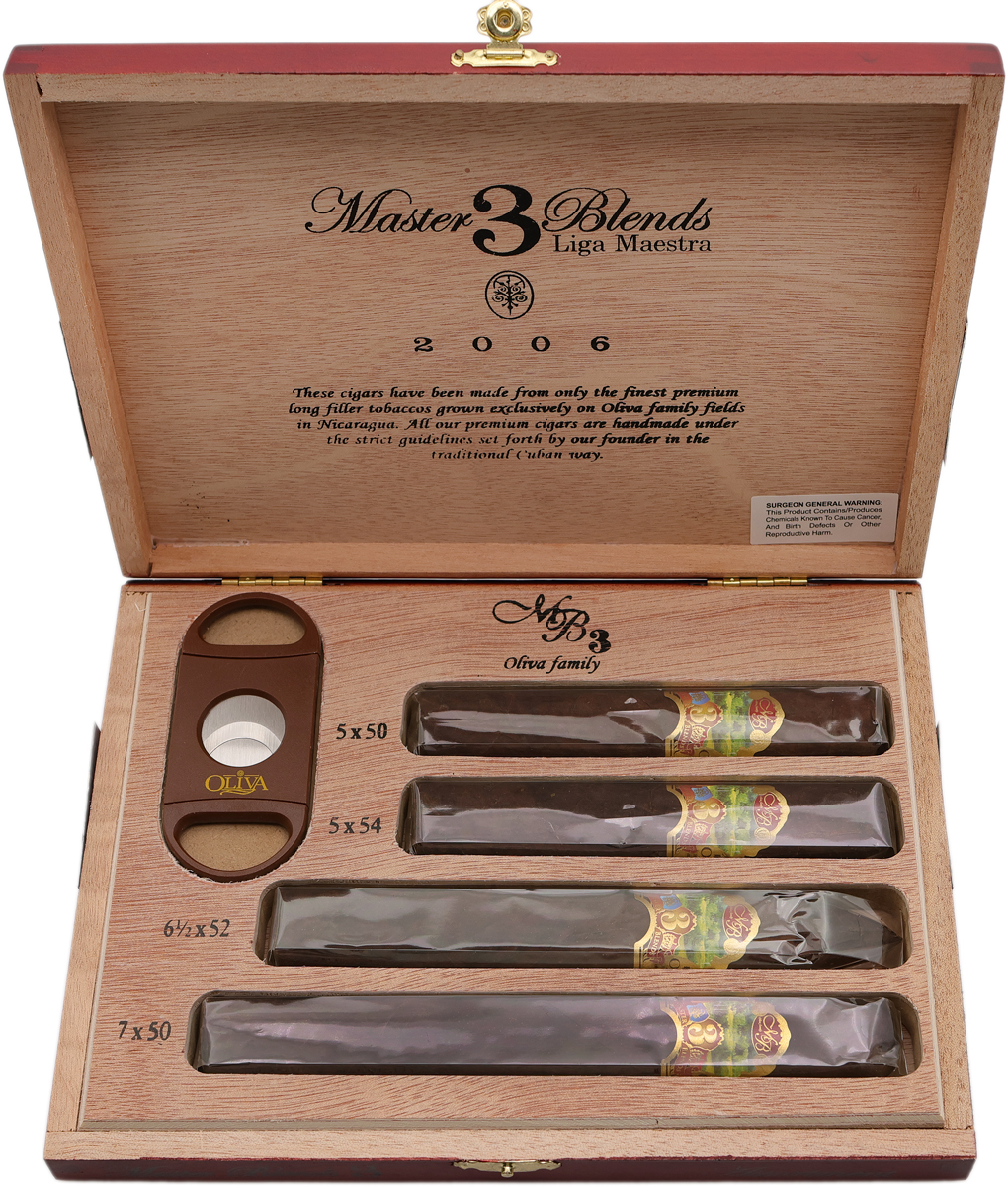 Master Blends 3 Sampler - Oliva Sampler Packs | Smokingpipes