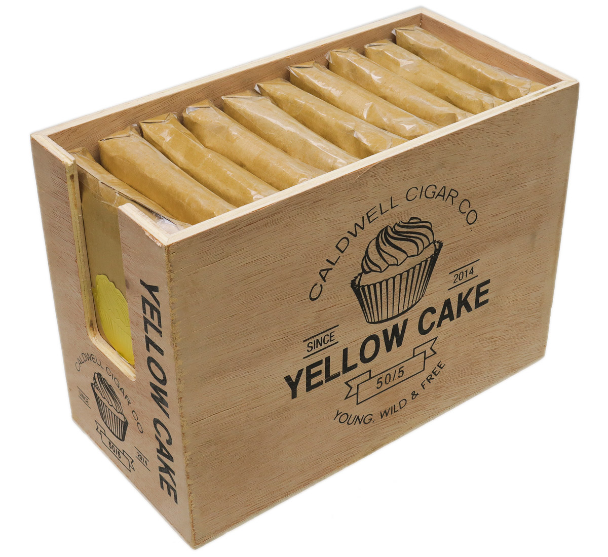 Yellow Cake Habano Robusto (5 Pack) - Caldwell Cigars