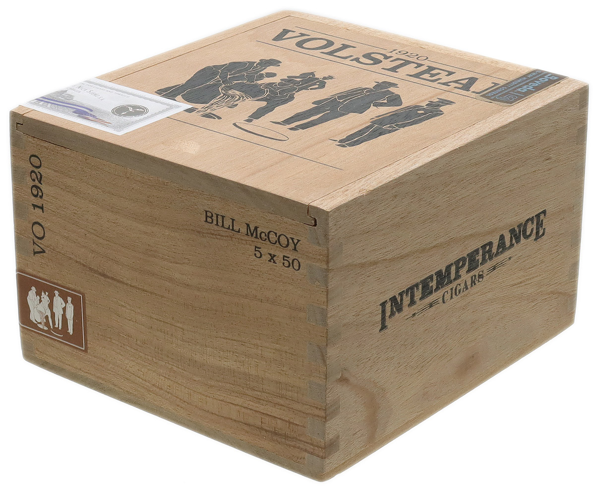 Intemperance Volstead 1920 Bill McCoy - RoMa Craft Cigars