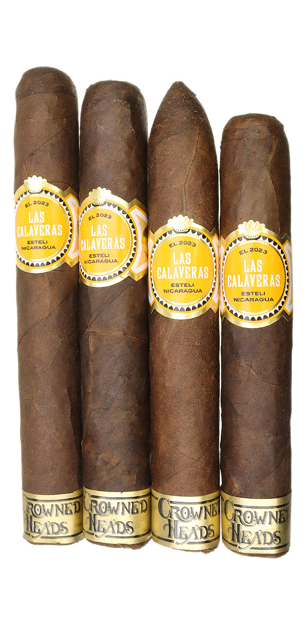 Las Calaveras EL 2023 Sampler (4 Pack) - Crowned Heads