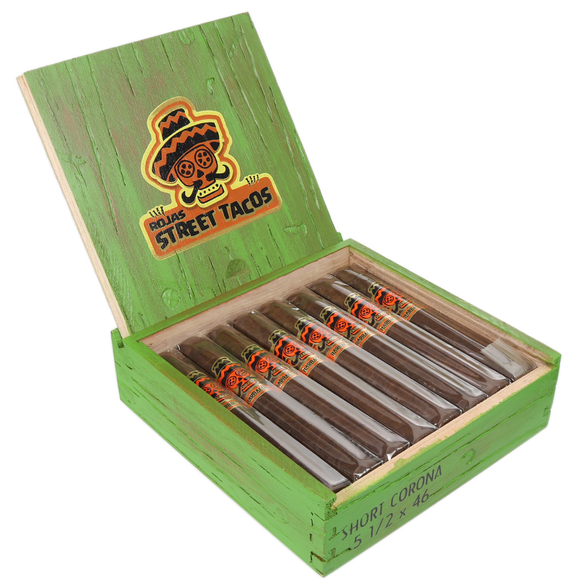 Street Tacos Barbacoa Short Corona - Rojas Cigars - Rojas Cigars