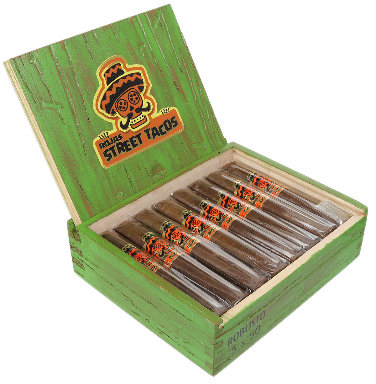 Street Tacos Barbacoa Robusto - Rojas Cigars | Smokingpipes