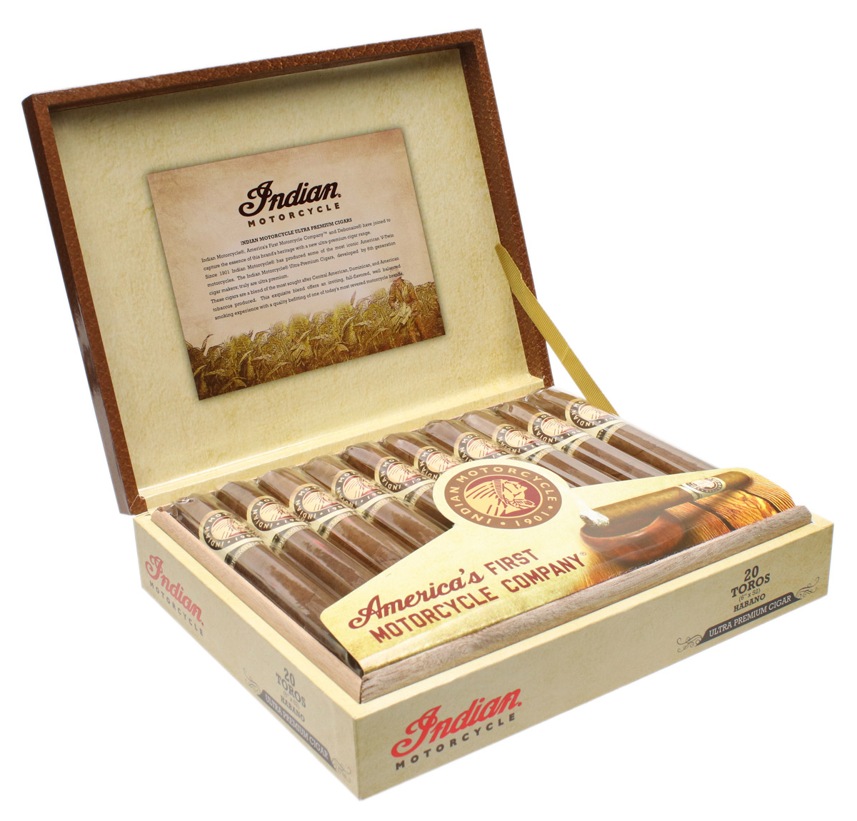 Habano Toro - Indian Motorcycle Cigars | Smokingpipes.com
