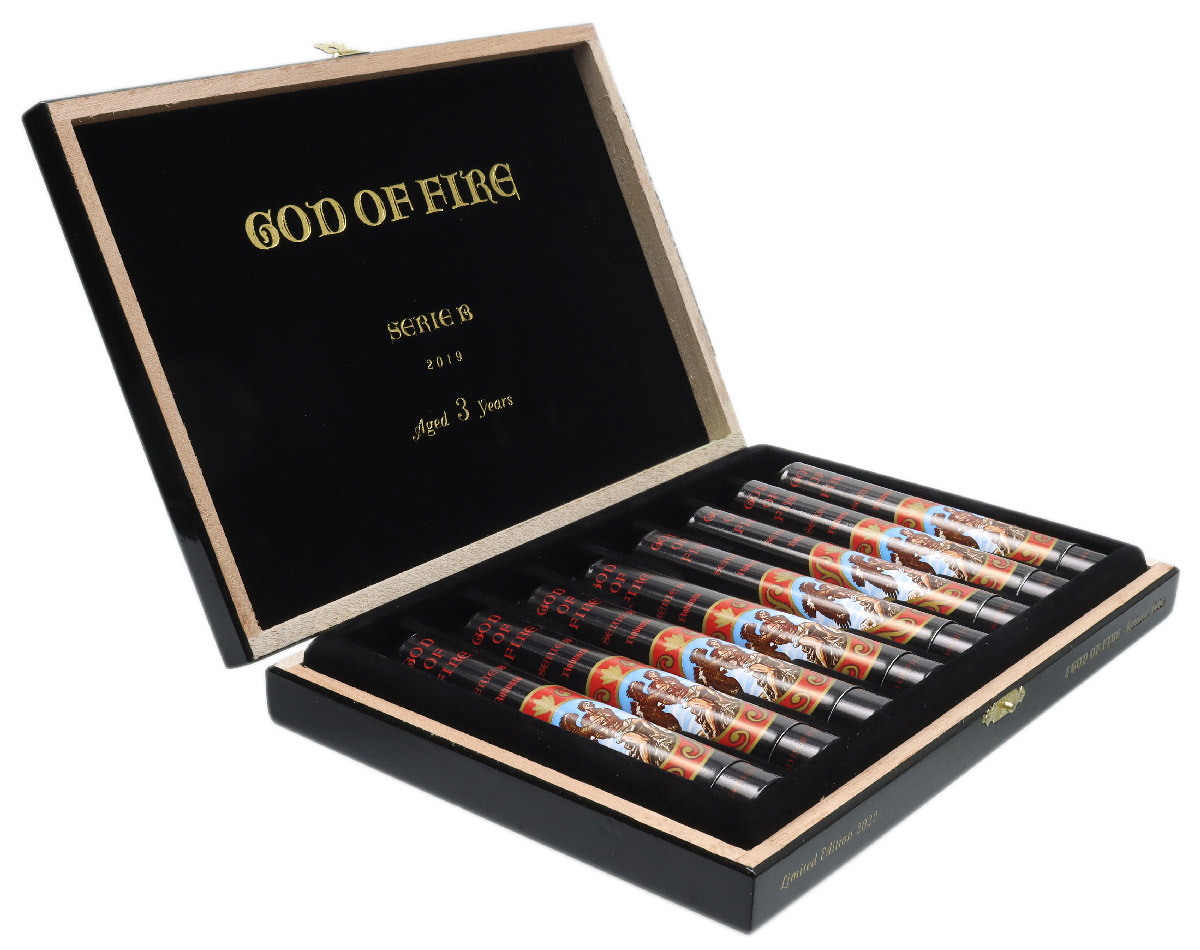 Serie B Robusto Tubo - God of Fire Cigars | Smokingpipes.com