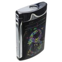 Maxijet Lighter Dragon Black/Chrome - S.T. Dupont