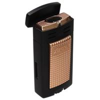 ION Double-Jet Torch Lighter Black/Rose - Xikar Lighters