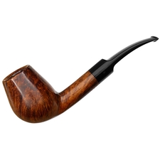 Danish Estates Poul Ilsted Smooth Bent Brandy with Silver Band (9mm ...